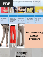 Anatomy of Jeans Components | PDF | Seam (Sewing) | Sewing