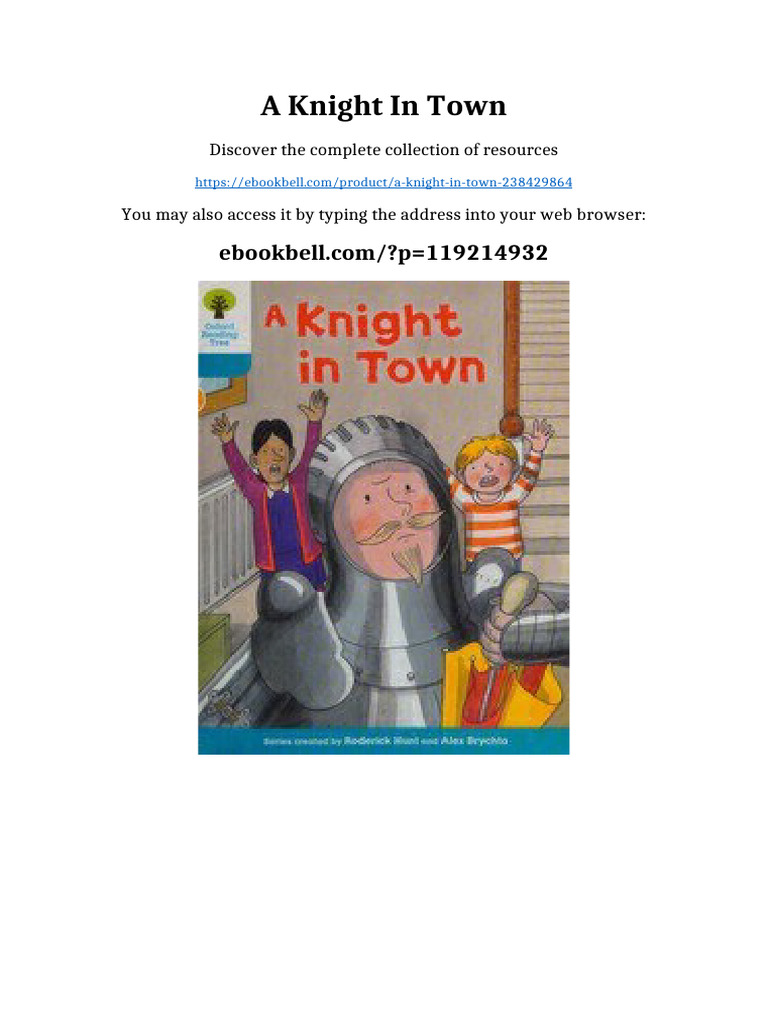 A Knight in Town No Waiting Time | PDF