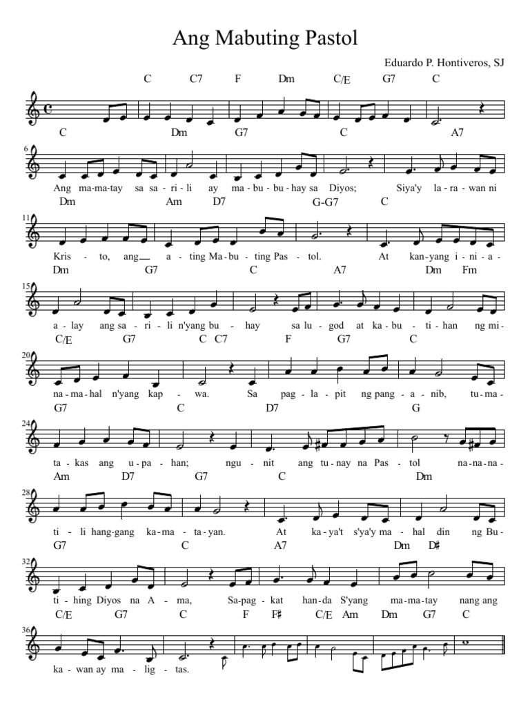 Ang Mabuting Pastol | PDF