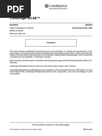 IGCSE ICT Paper 2 Instructions 2025 | PDF | Data Type | Typefaces