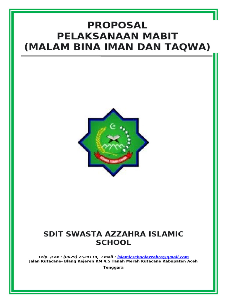 Cover Laporan Mabit 2025 | PDF