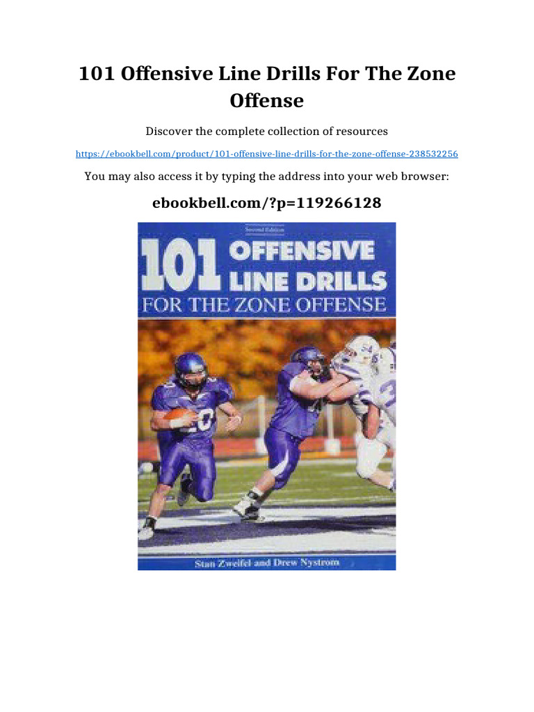 101 offensive line drills for the zone offense Ready to Read | PDF ...