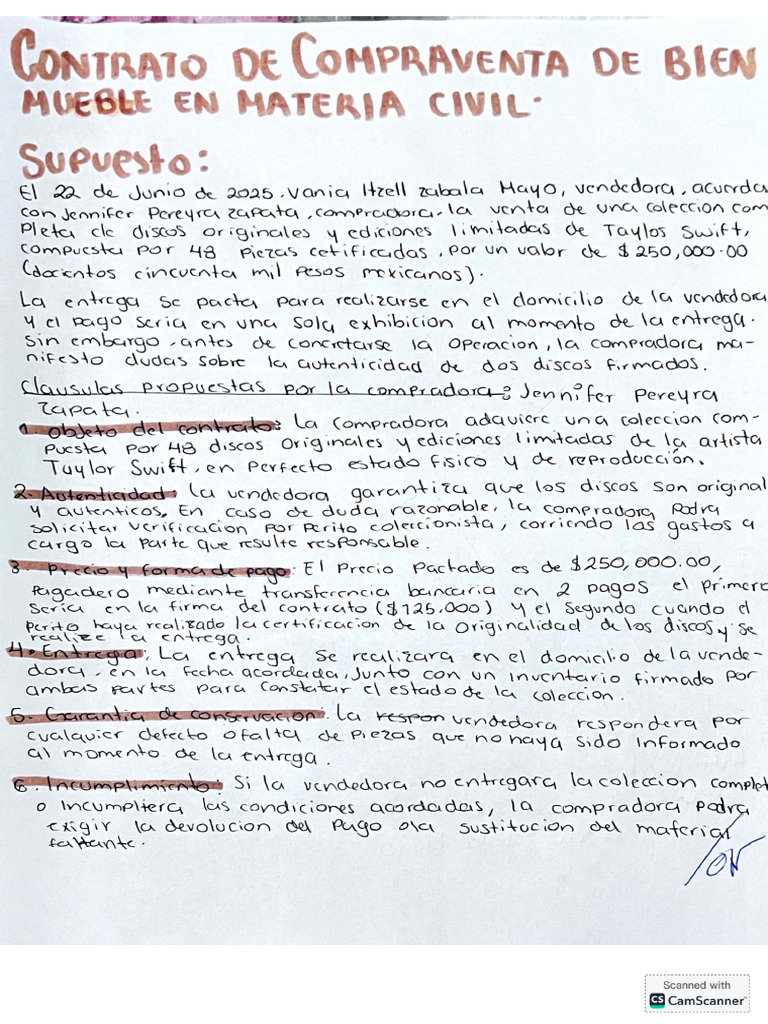 Supuesto y cláusulas ( pretensiones) | PDF