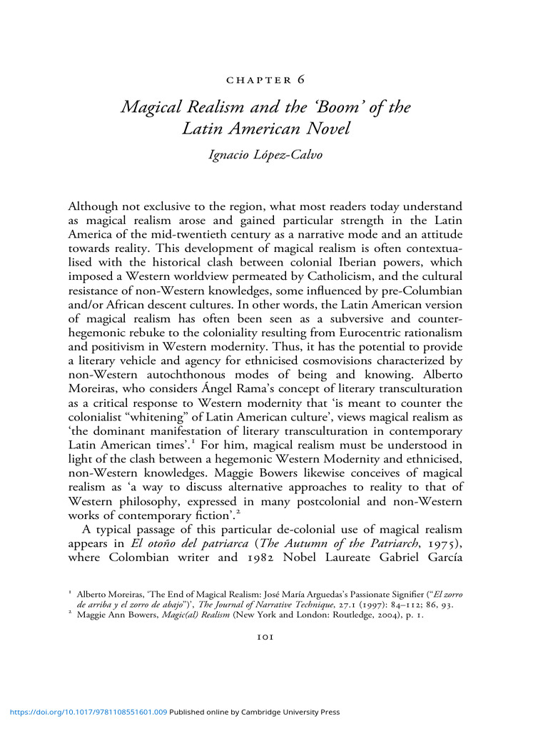 López-Calvo Magical Realism y Boom | PDF | Latin American Literature ...