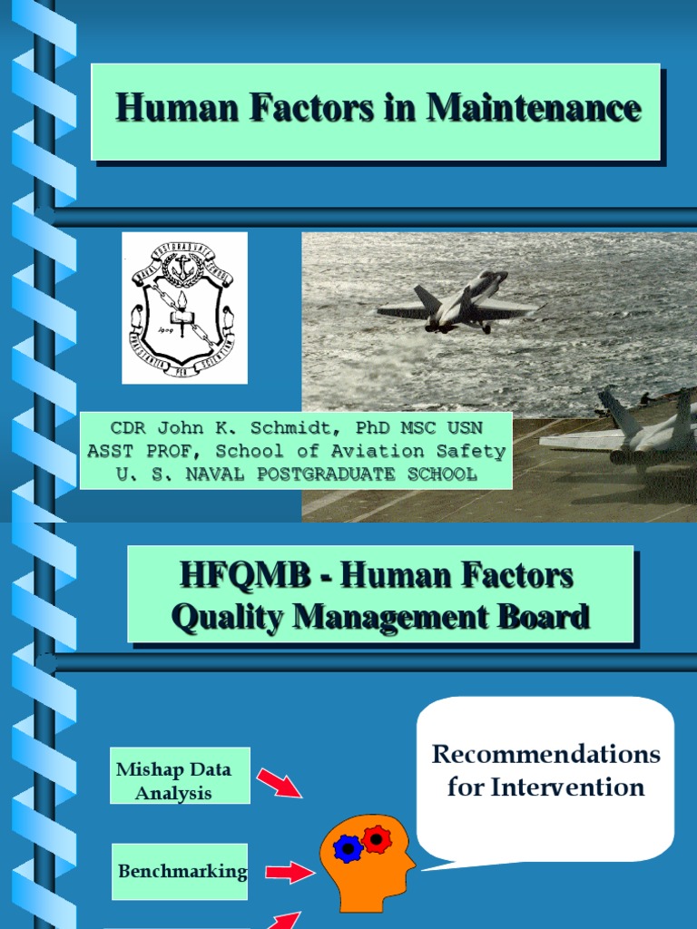 Human Factors in Aviation Maint | PDF | Aviation | Aeronautics
