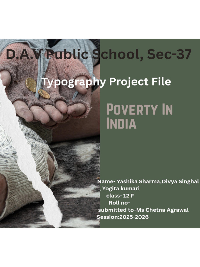 Class 12 F Typography Project File | PDF