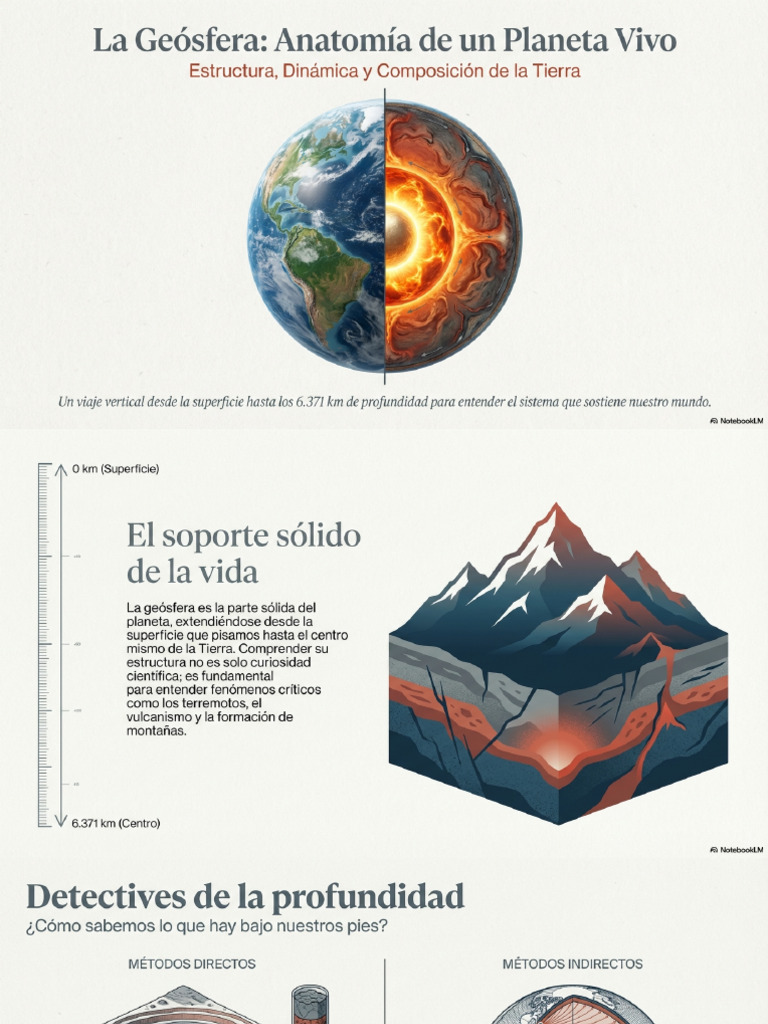 Anatomía de La Geósfera Planeta Vivo | PDF