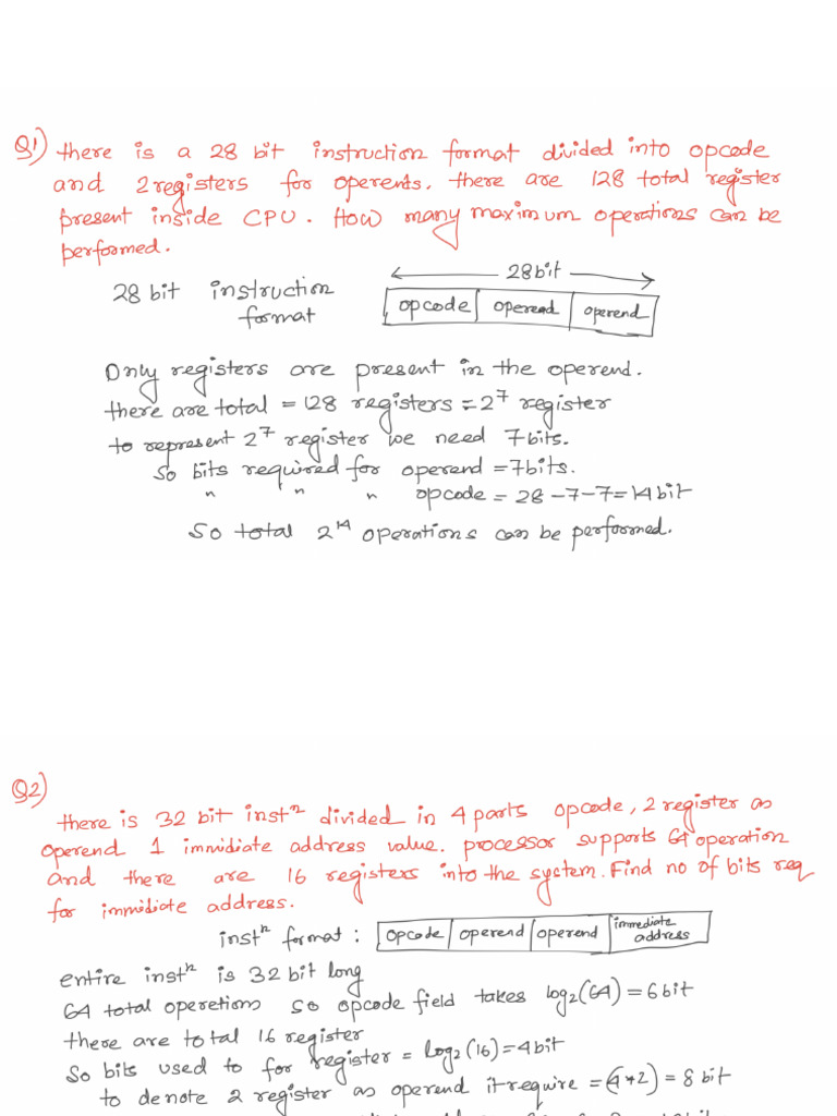 Addressing Modes Problems | PDF