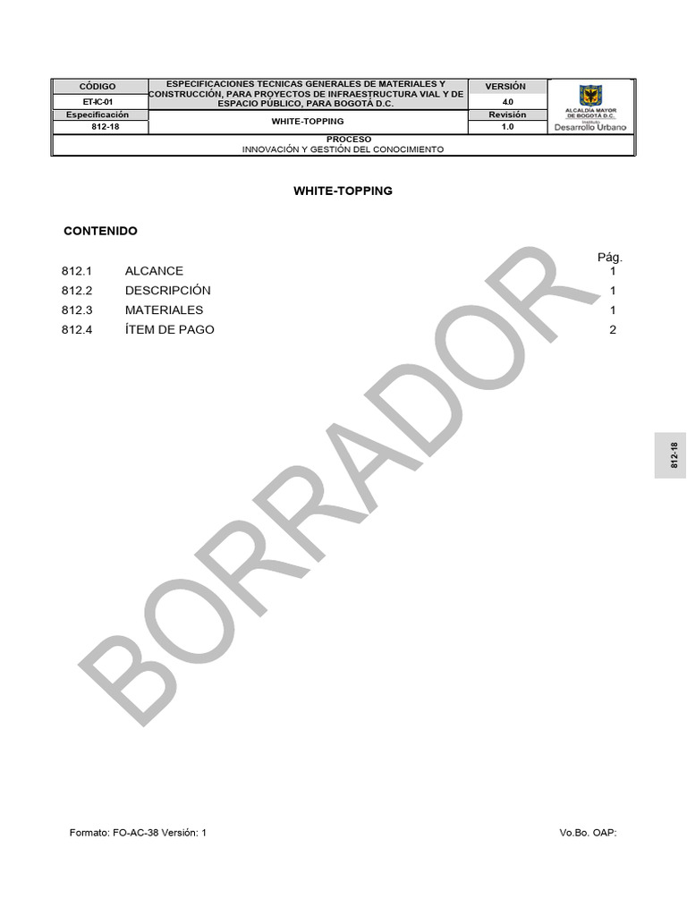 812-18 White Topping | PDF