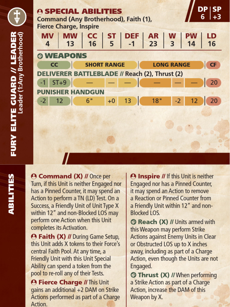 RNG0701-Brotherhood-Starter | PDF | Ballistics | Military