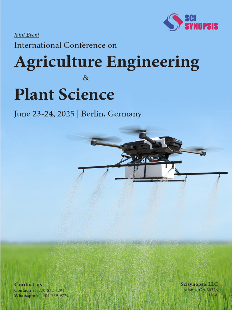 Agri & Plant Science 2025 Final Program | PDF | Agriculture ...