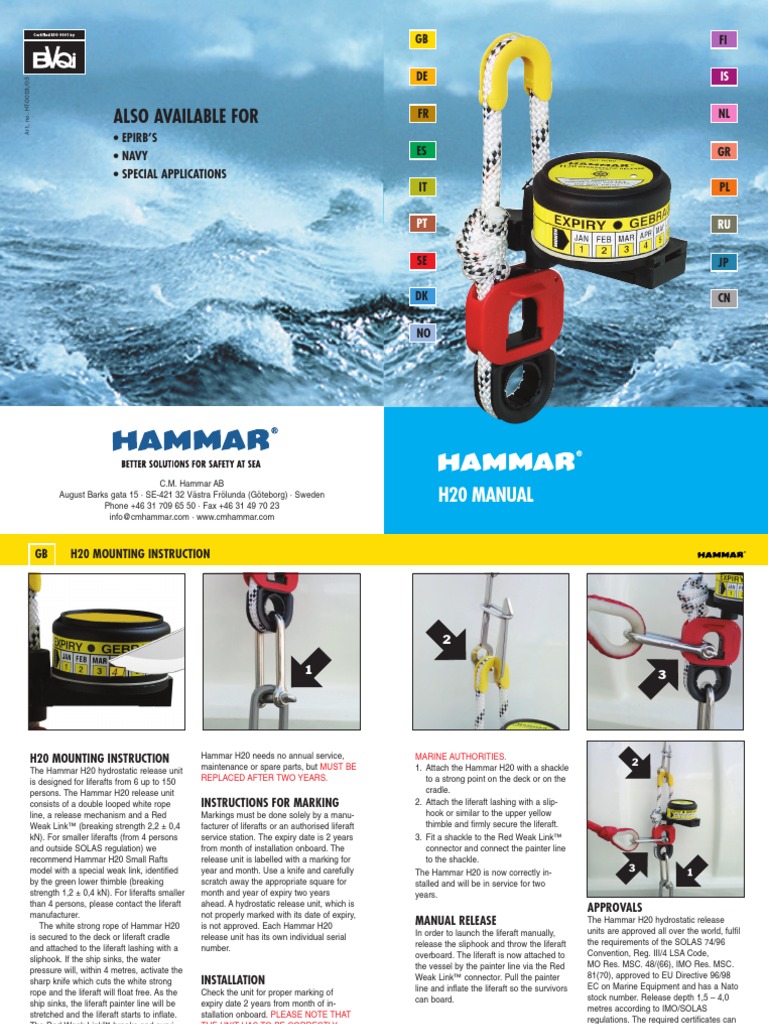 H20 Manual 2004 | PDF | Transport | Nature
