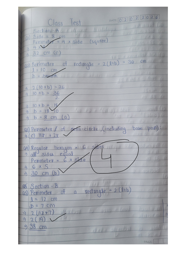 Class Test1 | PDF