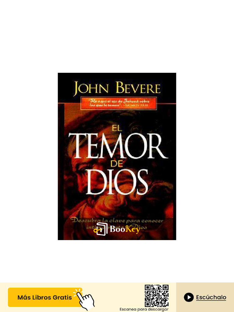 El Temor de Dios PDF | PDF | Dios