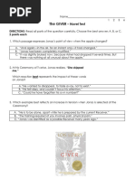 The Giver Chapter 13-14 Summary & Analysis | PDF | The Giver