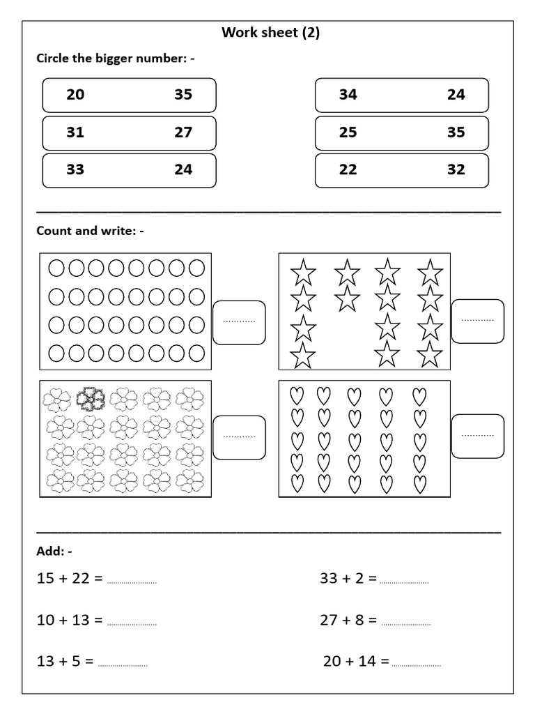 Work Sheet 2 | PDF