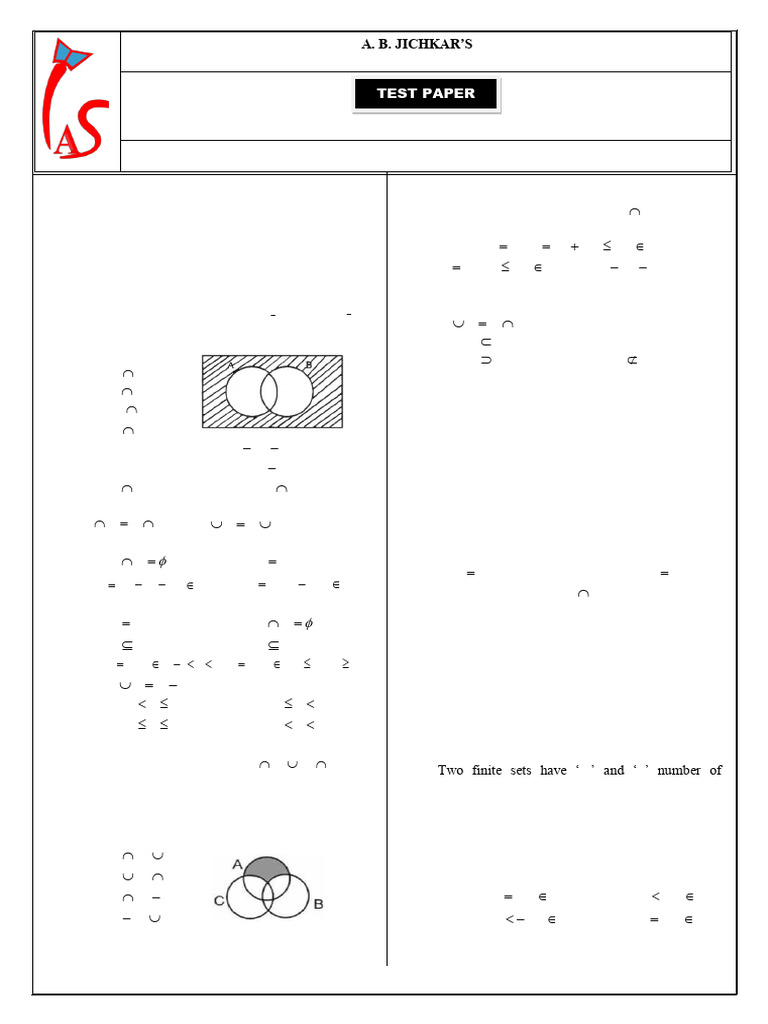 07 XI-Basic Maths - Test Paper 23-06-25 | PDF | Mathematics ...