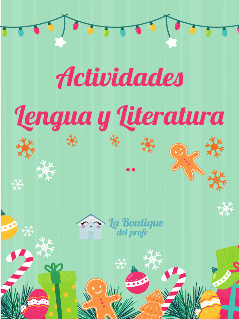 Livret lengua castellana navidad | PDF | Verbo | Mecánica del lenguaje