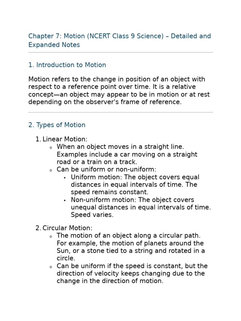 fundamentals of basic physics- motion | PDF | Acceleration | Velocity