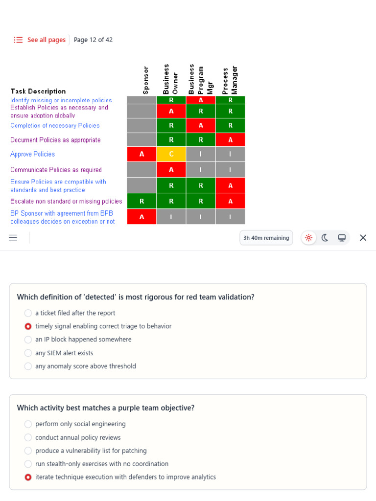 Exam - Certified Red Team Operations Management (CRTOM)_10 | PDF