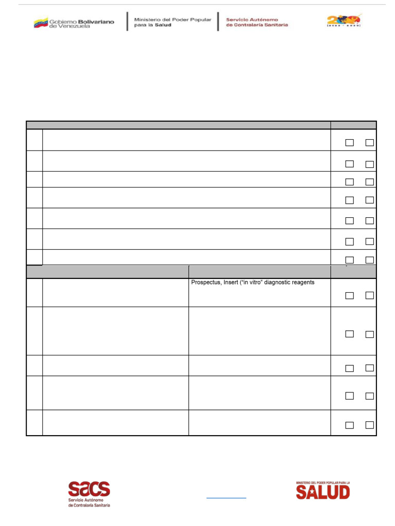 Requirements for the Sanitary Registration of Health Materials and ...