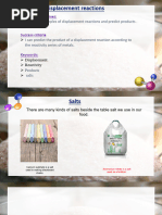 Metal-Acid Reaction Experiment Guide | PDF | Chemical Reactions | Acid