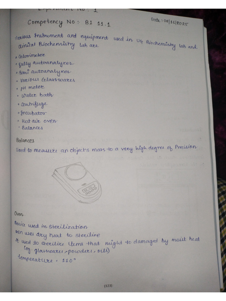 Bio Practical Mbbs Biochemistry Practical 1 | PDF