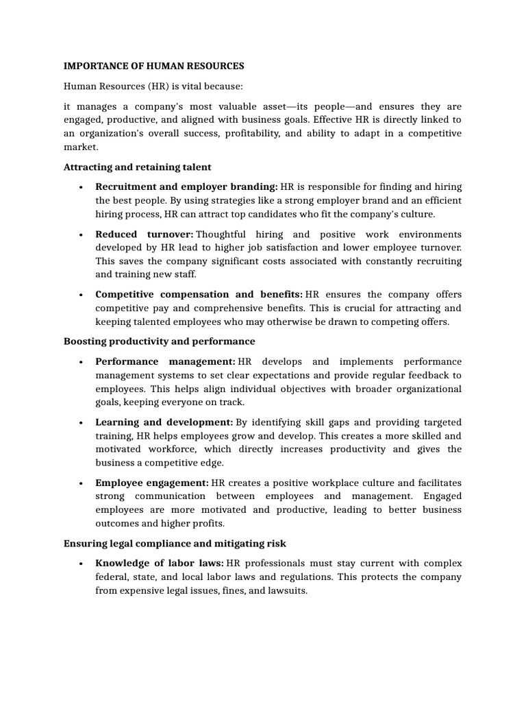 Unit -1 | PDF | Human Resources | Human Resource Management
