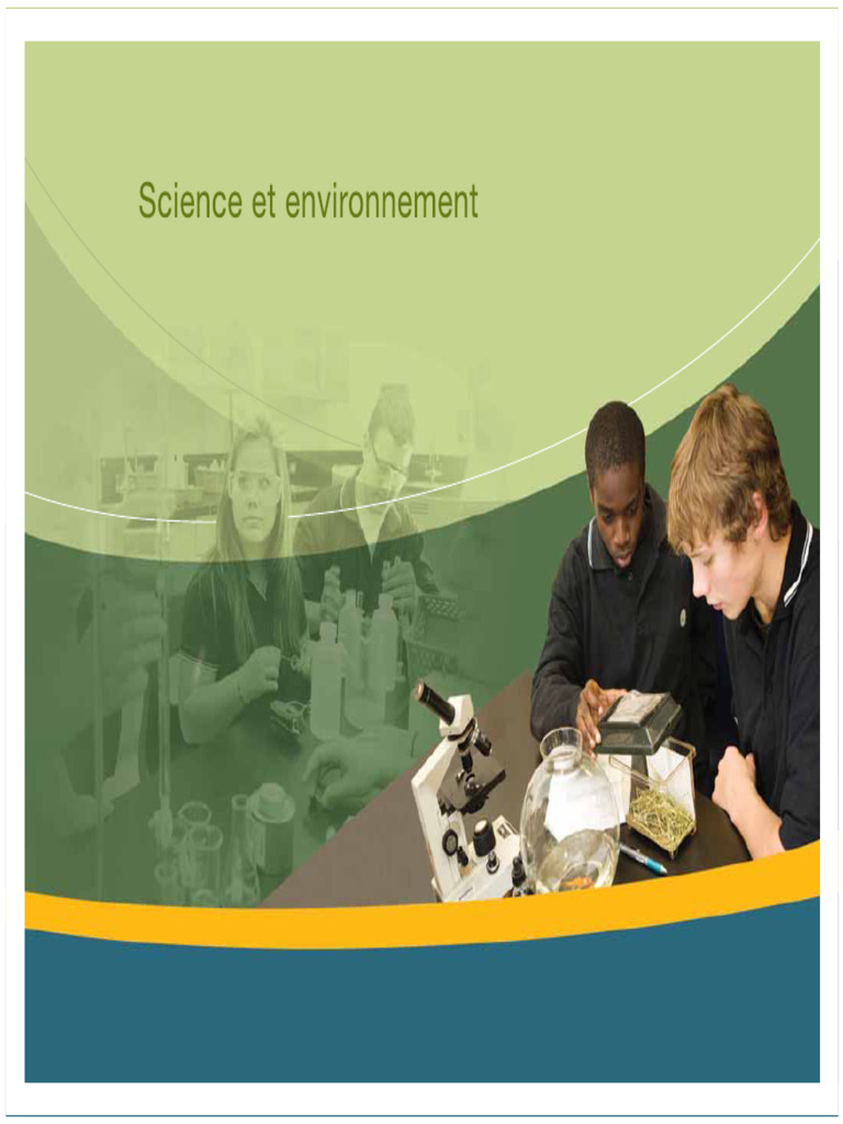 PFEQ Science Environnement Secondaire | PDF | Science | Environnement ...