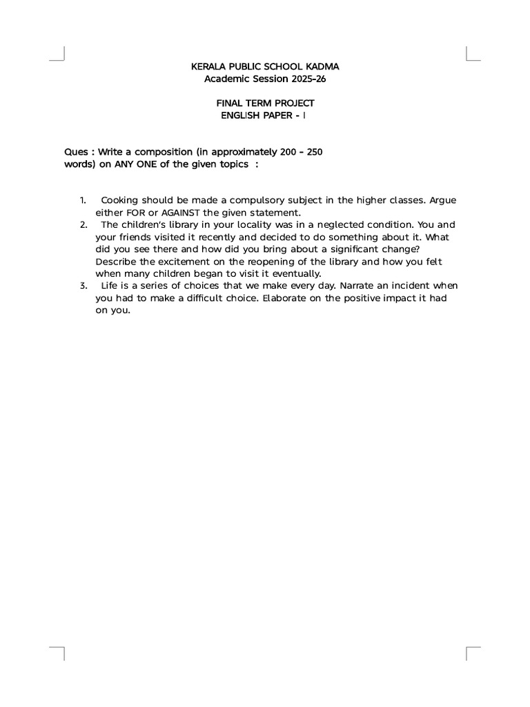 Xi - Lang Final Term Project (1) | PDF