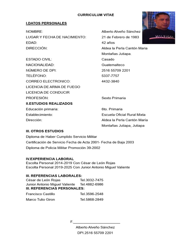 CV Jose Victor | PDF