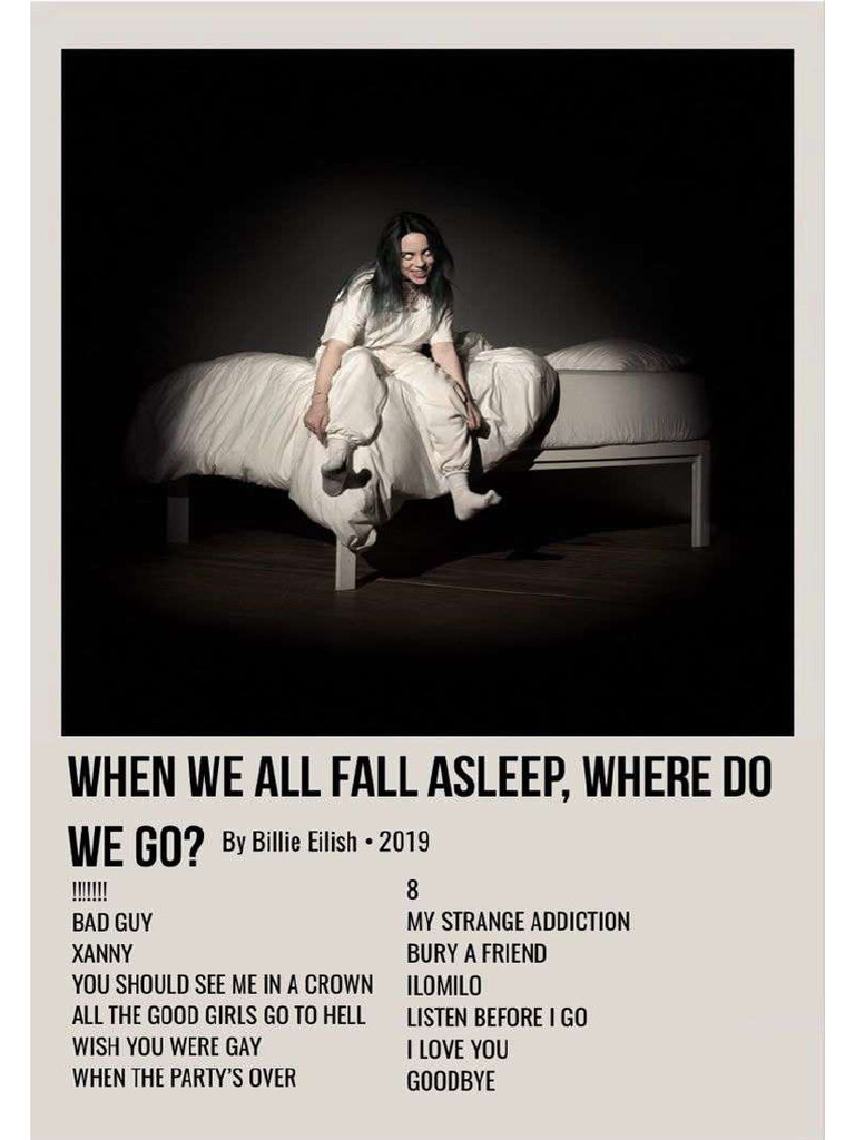 When We All Fall Asleep, Where Do We Go | PDF