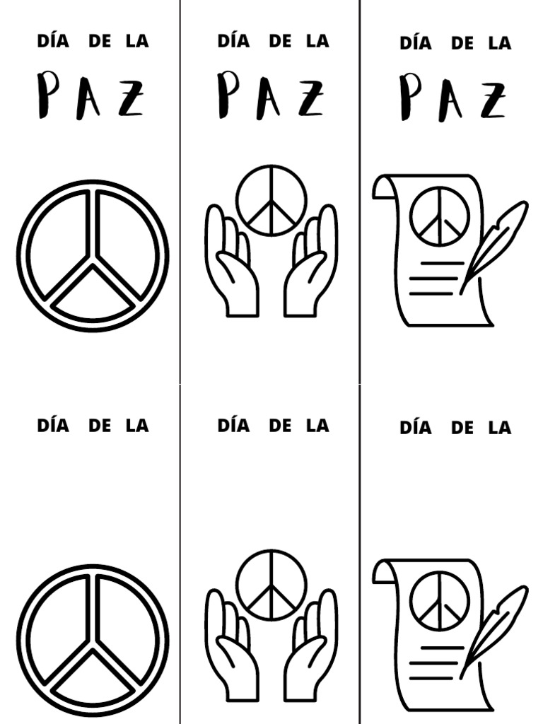 Punto de Libro Día de La Paz | PDF