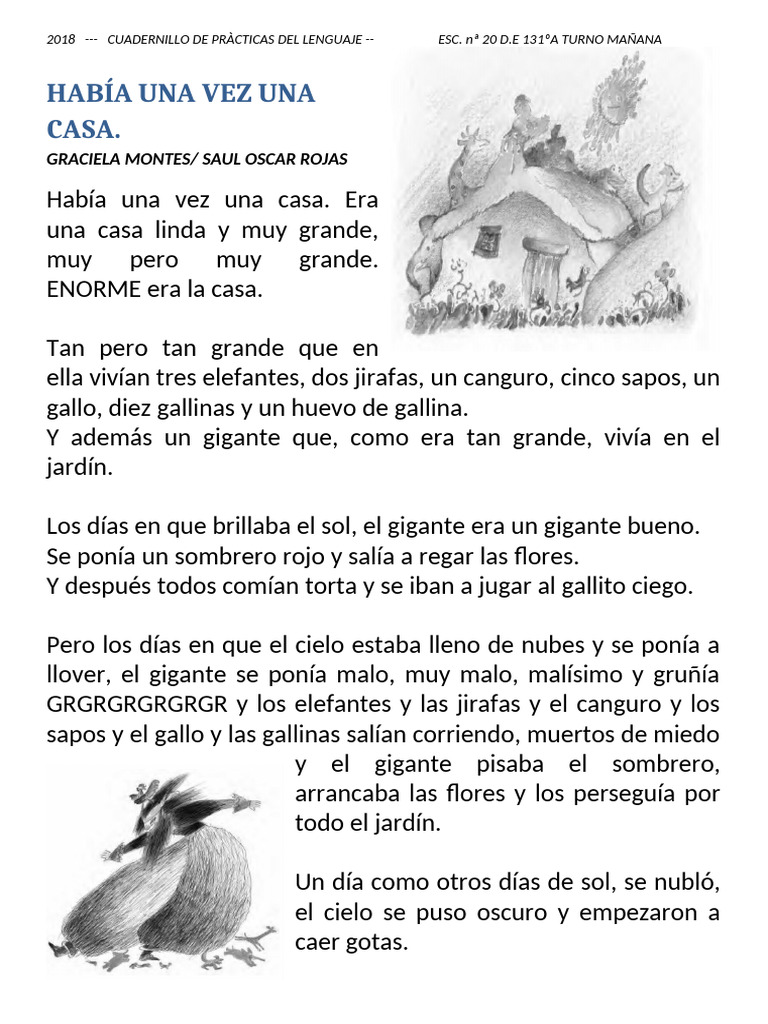 Cuadernillo de 1 A | PDF | Pollo