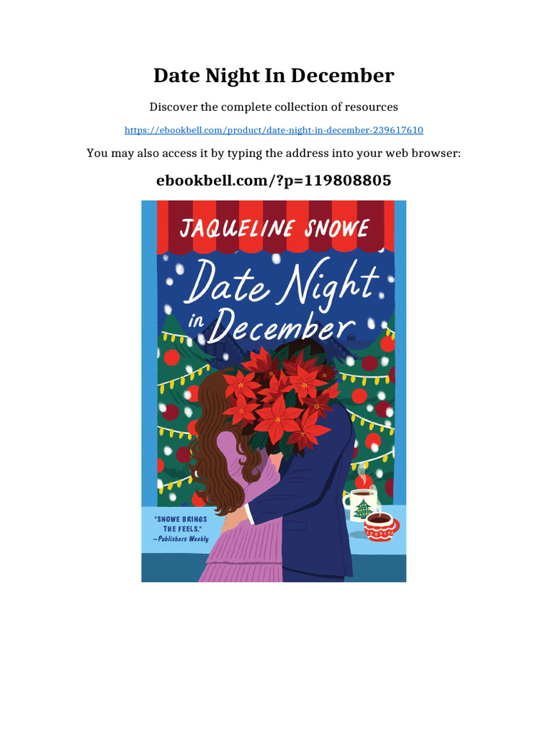 Date Night in December Newest Edition 2025 | PDF | Intellectual Property