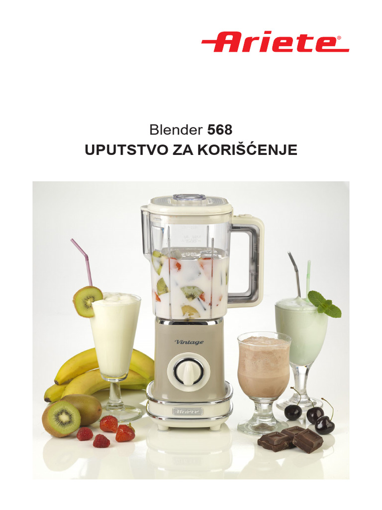 Ariete 568 Blender 1 | PDF