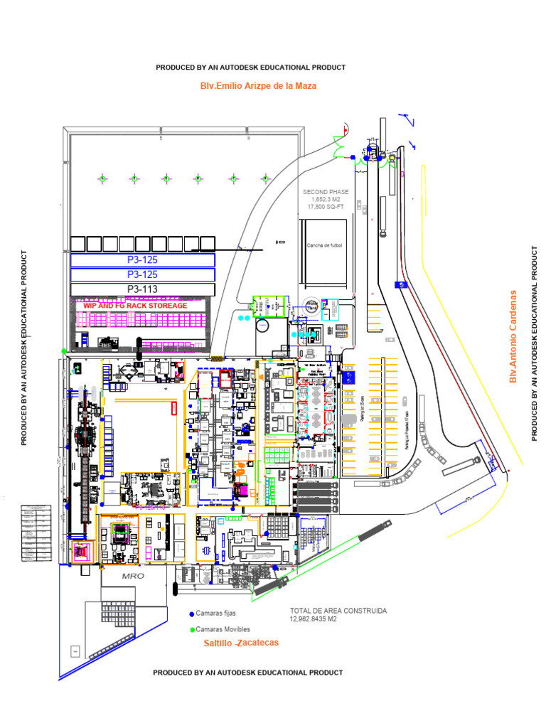 F4A06 TEIJIN SALTILLO LAY OUT 2022 Rev 14 | PDF