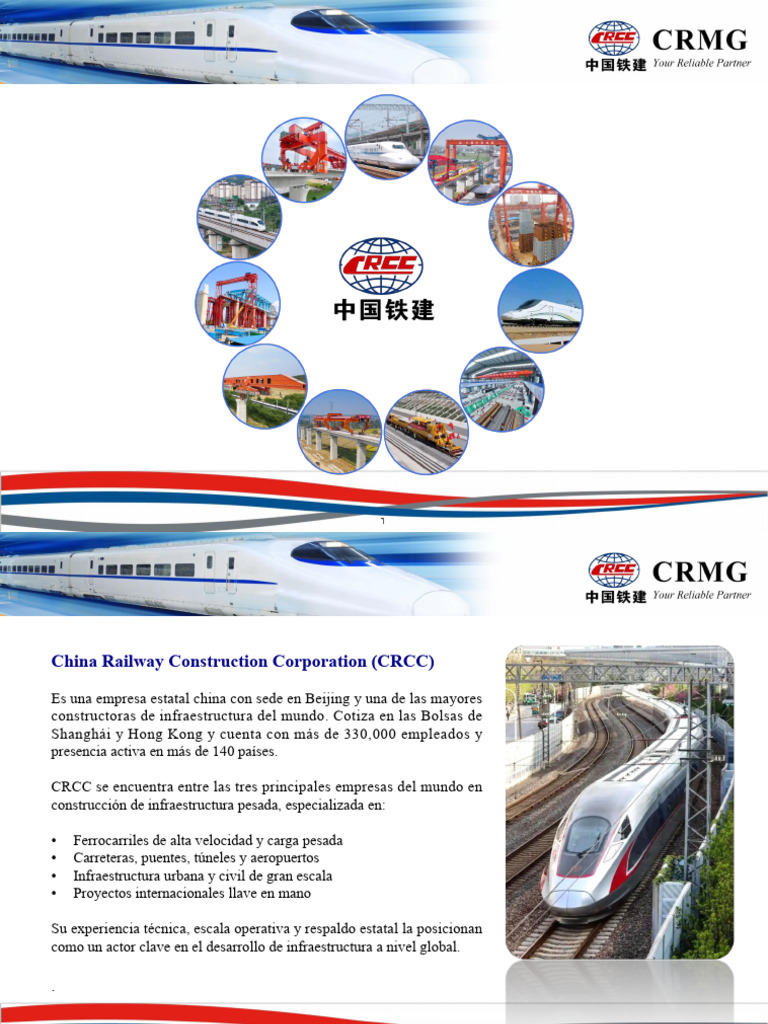 CRCC 2025 - Latam | PDF | Transporte ferroviario | China