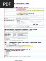 Physiographic Regions of Odisha Explained | PDF | Landscape | Geology