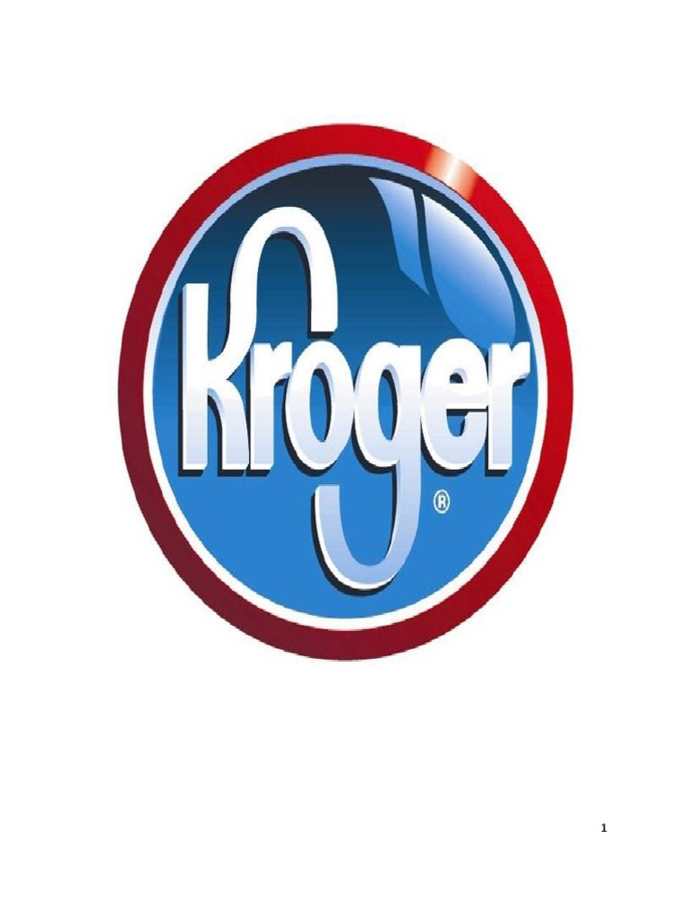 KPI Kroger Report | PDF | Supermarket | Revenue