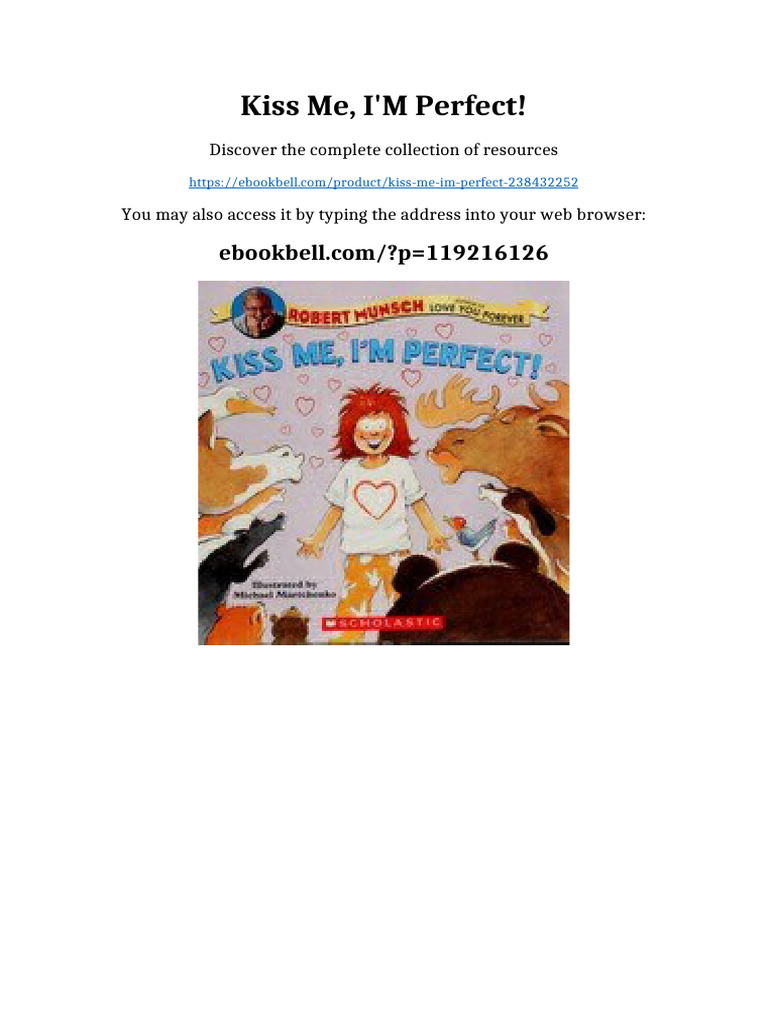 Kiss Me, I'm Perfect! Full Access | PDF | Essence | Essentialism