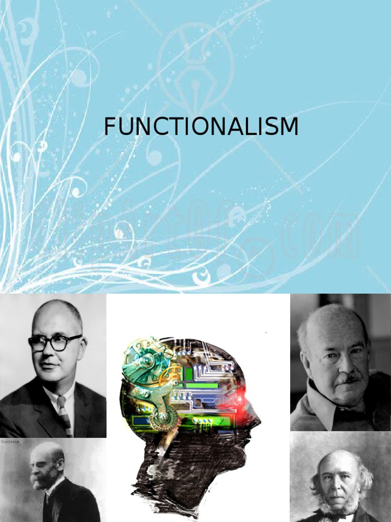 Functionalism Science Academic Discipline Interactions