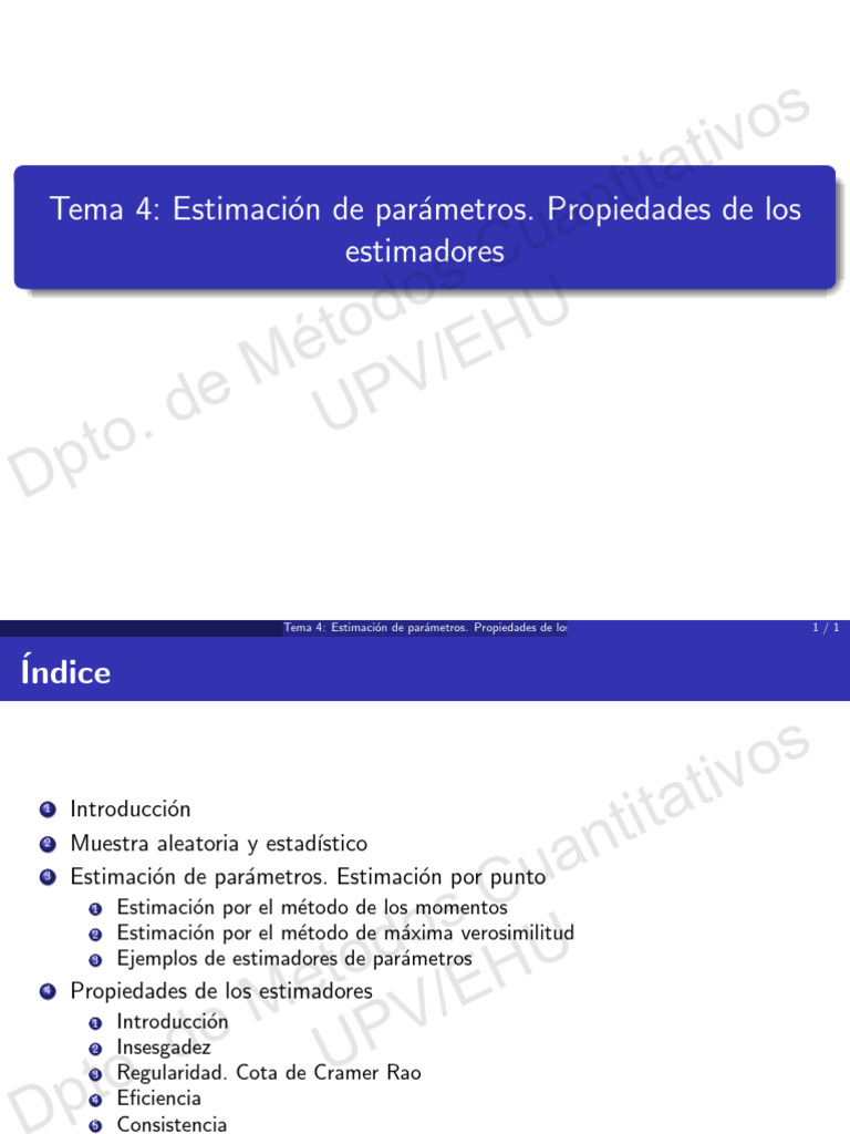 Estimacion Propiedades3 2(Egela) | PDF | Teoría de la estimación ...