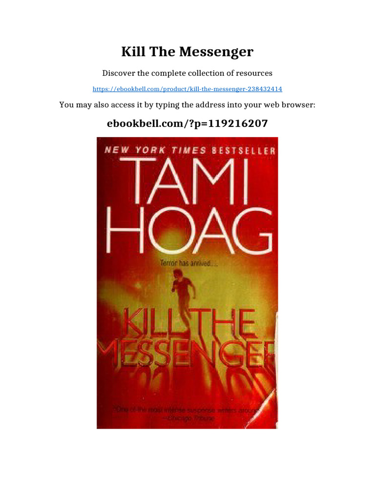 Kill The Messenger All Chapters Available | PDF | Interdisciplinarity ...