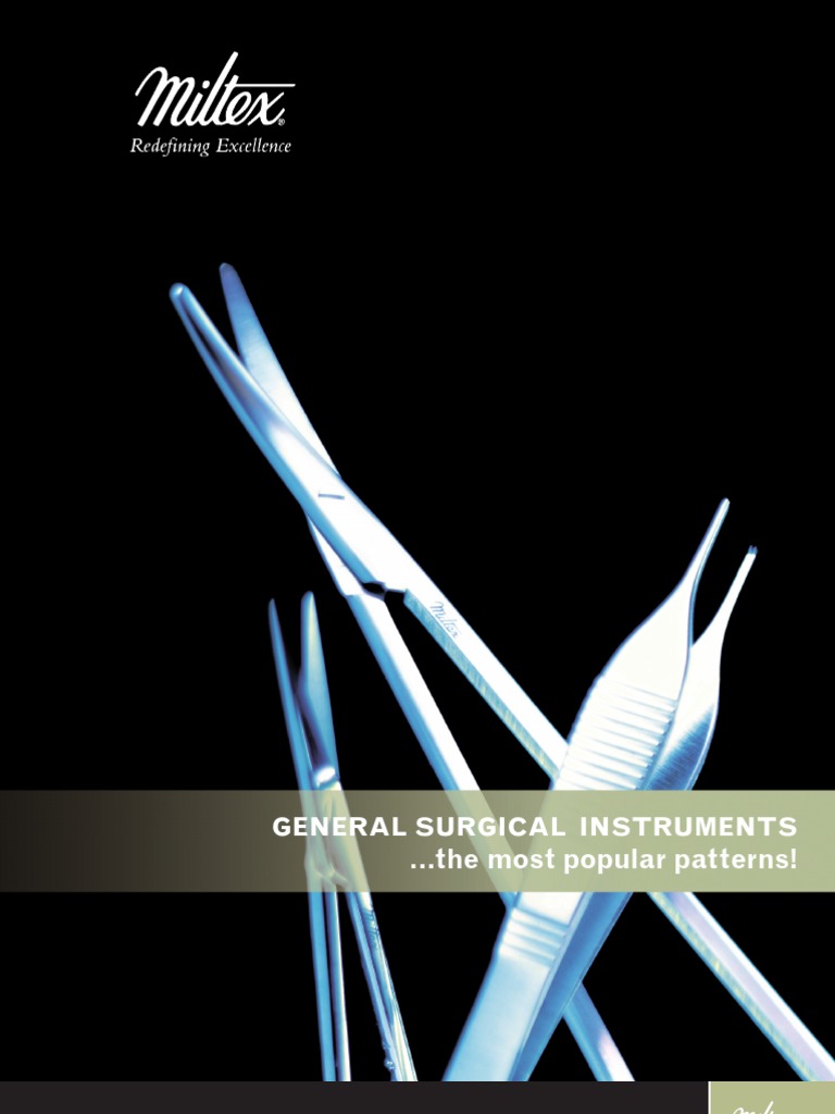 Miltex General Instruments Brochure | PDF | Surgical Suture | Surgery