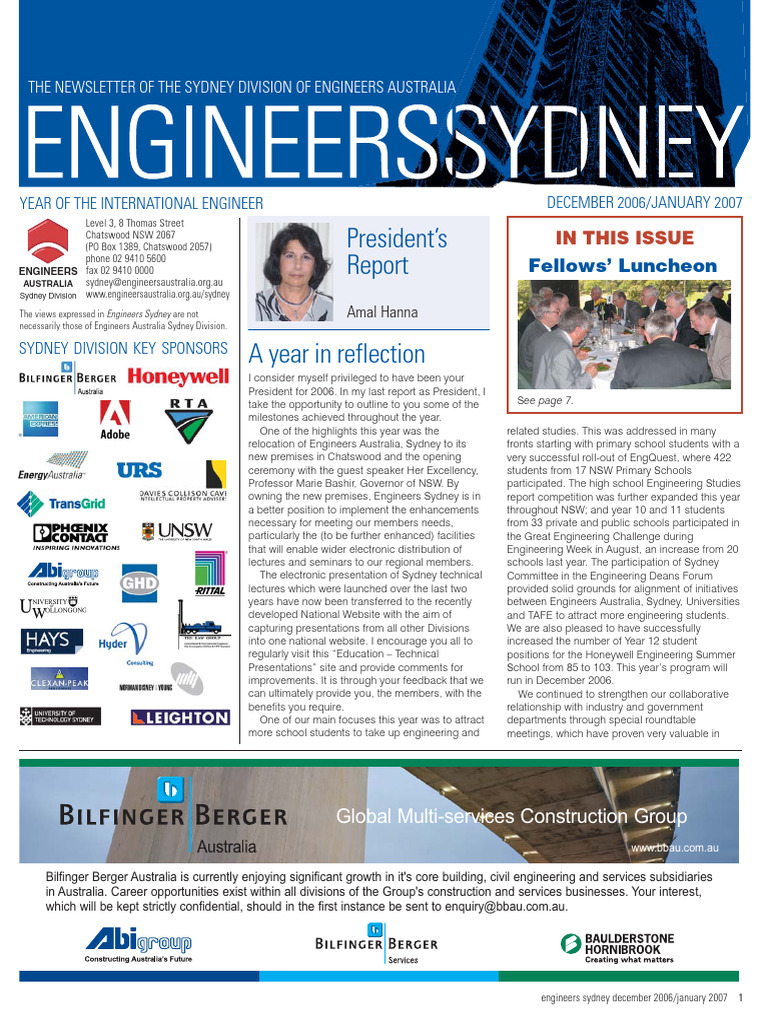 Engineers Australia Fellowship | PDF | Engineering