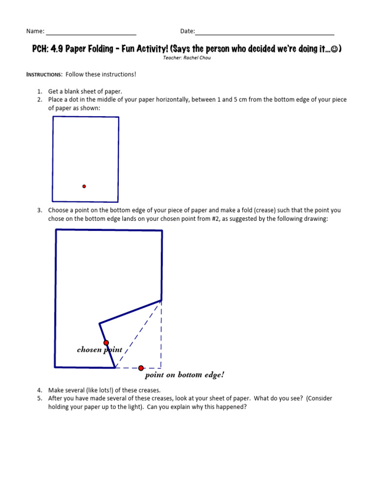 Paper Folding | PDF