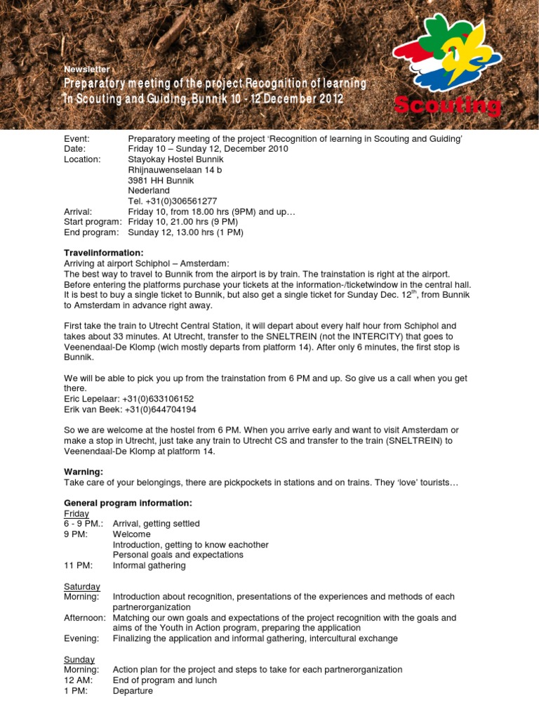 Newsletter Recognition Meeting December 2010 | PDF | Business
