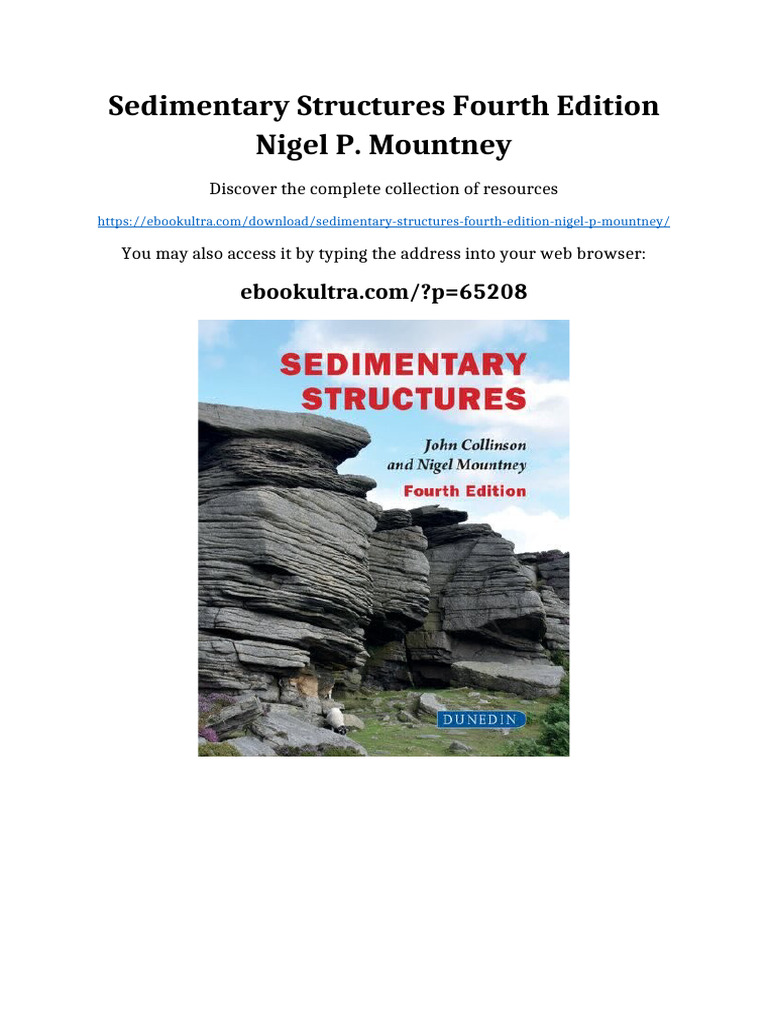 Sedimentary Structures Fourth Edition Nigel P. Mountney Full | PDF ...