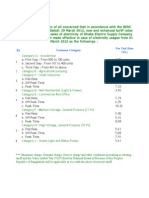 DESCO Electricity Tariff Rates 2025 | PDF | Electromagnetism | Physical ...